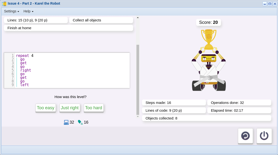 Create Your Own Karel Coding Game – Part 2