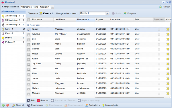 New Classroom Management System Released